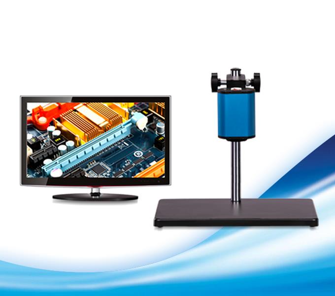 Wide Field Autofocus Inspection Video Microscope INTC-RU300F Series ...